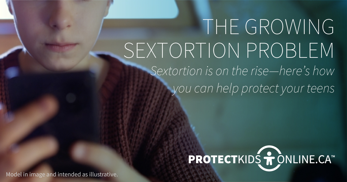 The growing sextortion problem – ProtectKidsOnline.ca